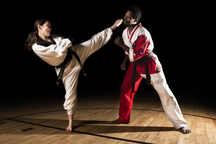 HEDTKD | Galleries Tae Kwon-Do kick pictures George Dobson and Mr ...