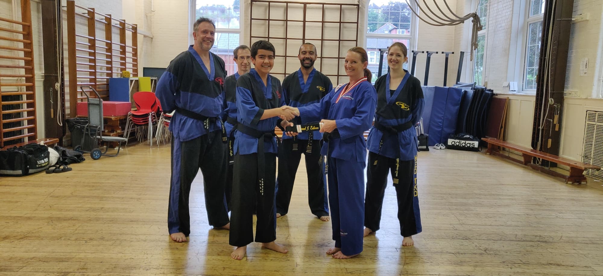 HEDTKD | Galleries Black Belt Grading 2019...2 Daniel Copper receiving ...