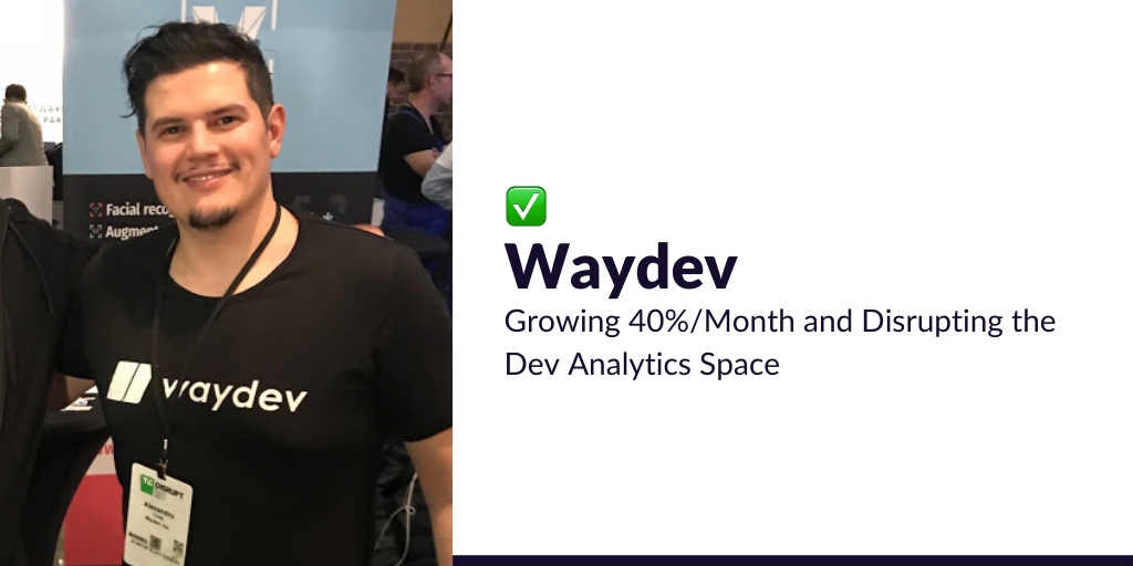 Growing 40%/Month and Disrupting the Dev Analytics Space