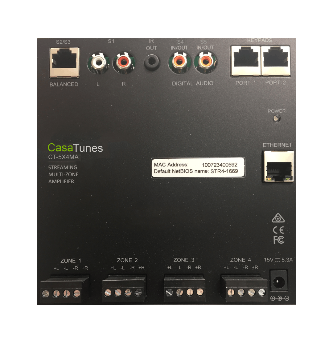 CasaTunes Matrix Amplifiers