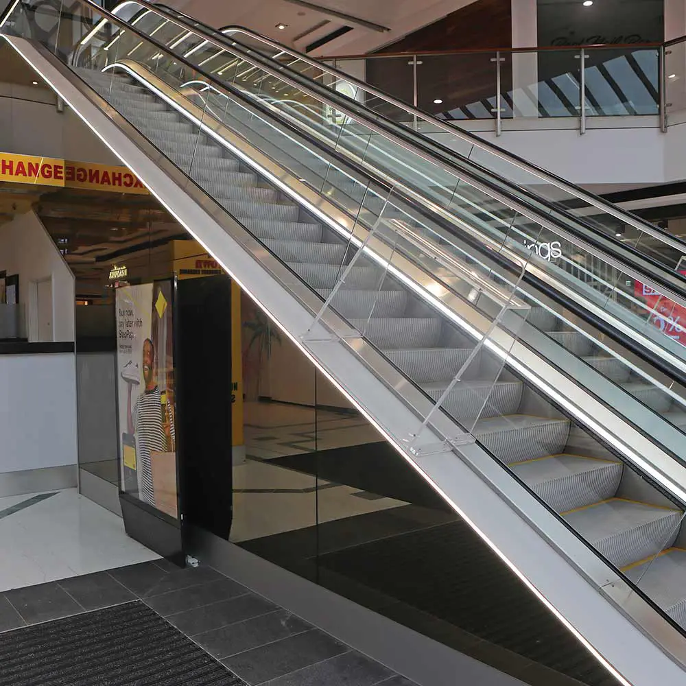 Pacific Fair Vertical Transport Cladding