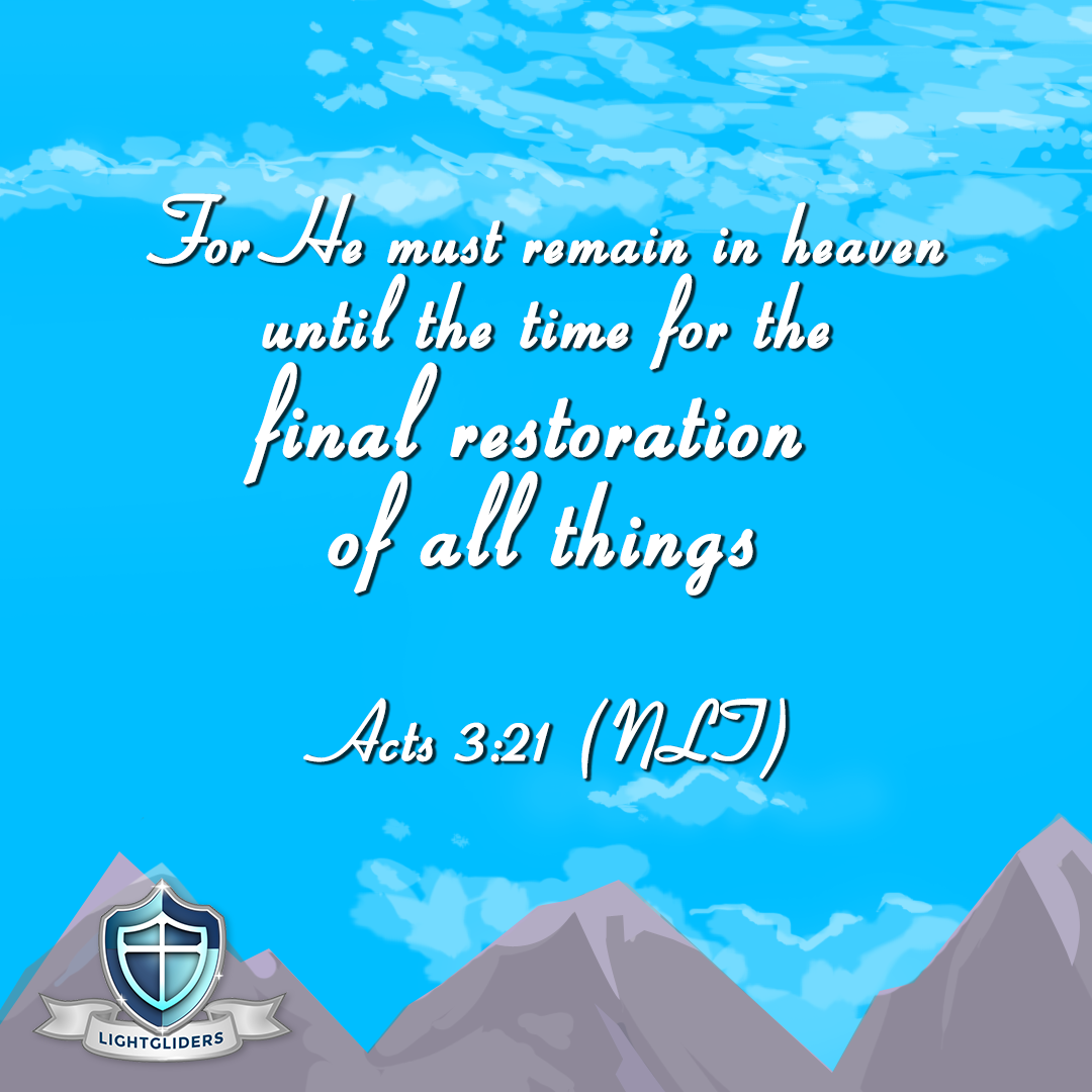 The Glider Gazette | Lightgliders, Great Christian Games for Kids