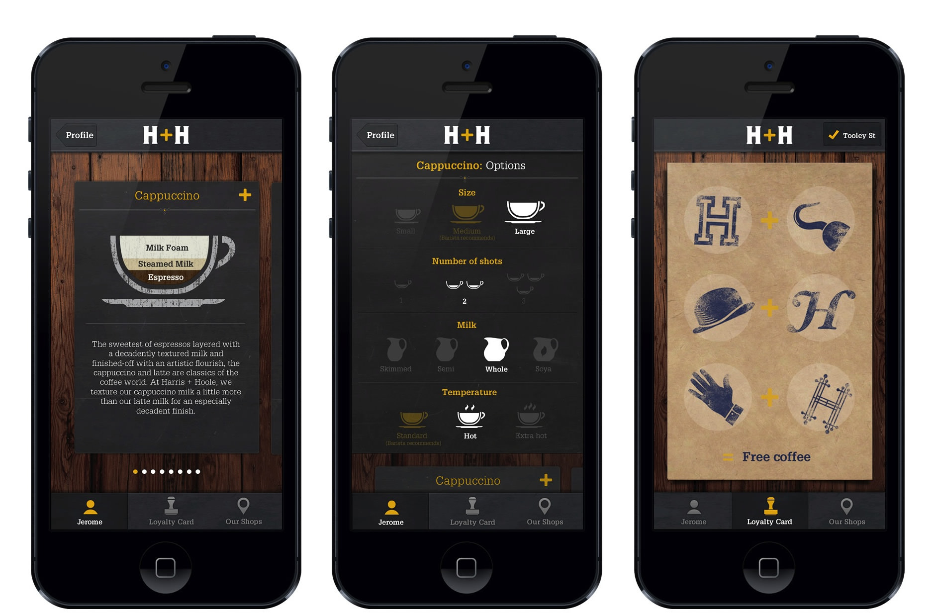 Harris + Hoole mobile app - ribot