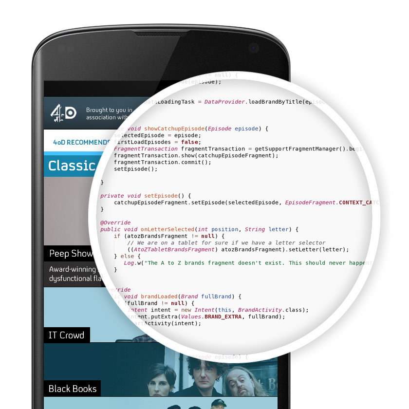 4oD on Android - ribot