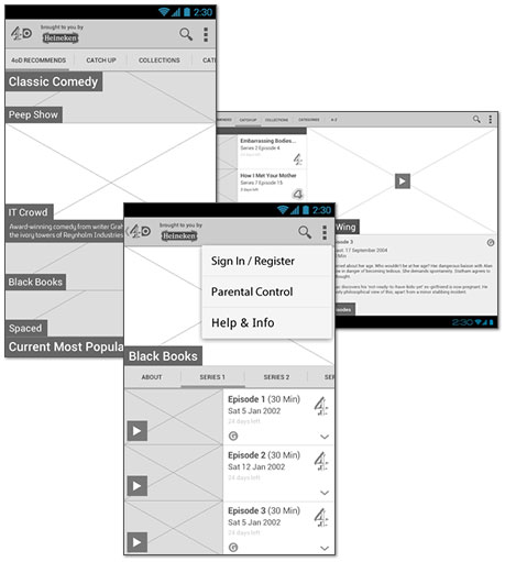 4oD on Android - ribot