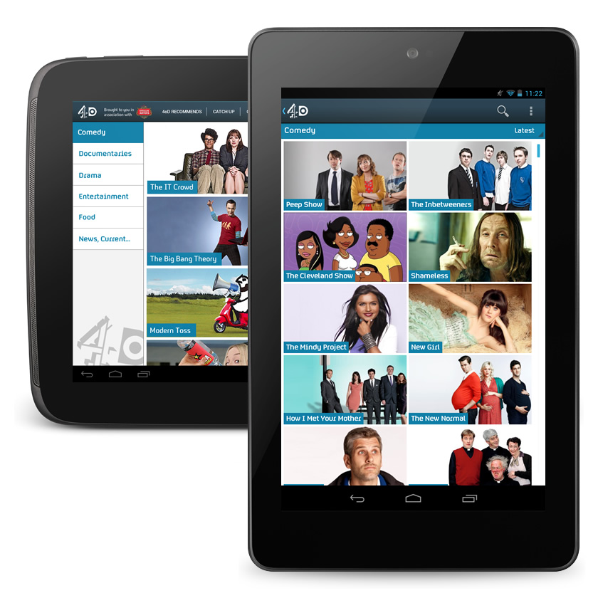 4oD on Android - ribot