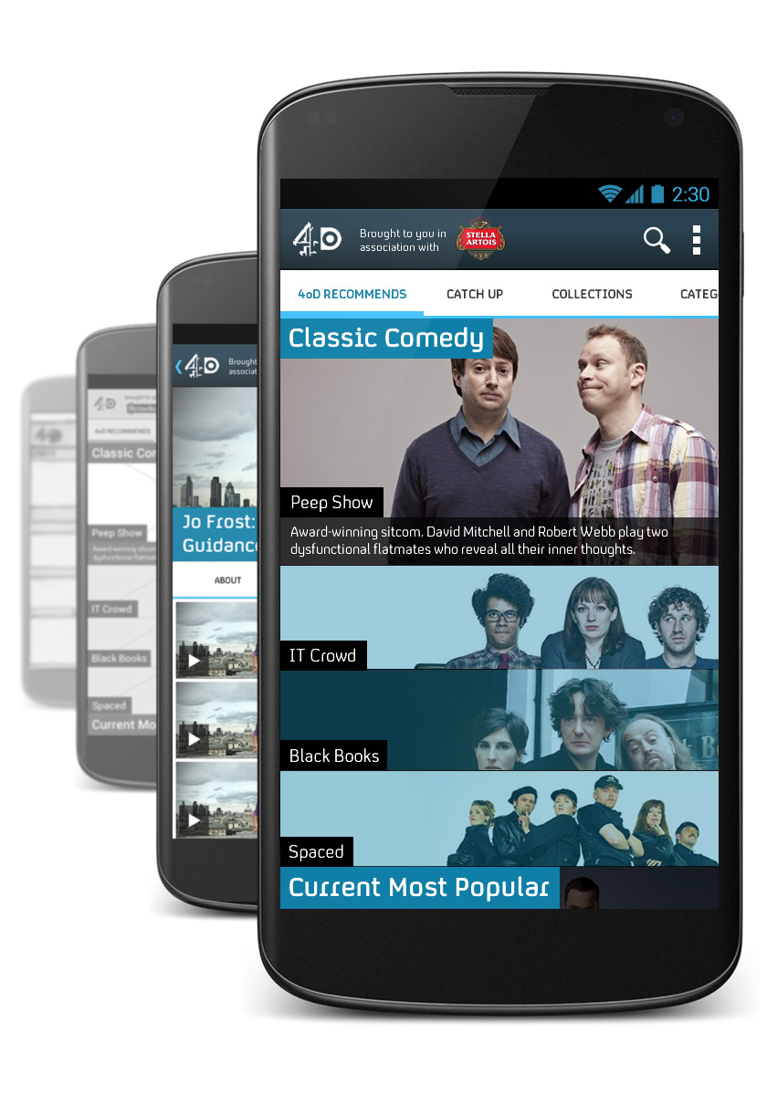 4oD on Android - ribot