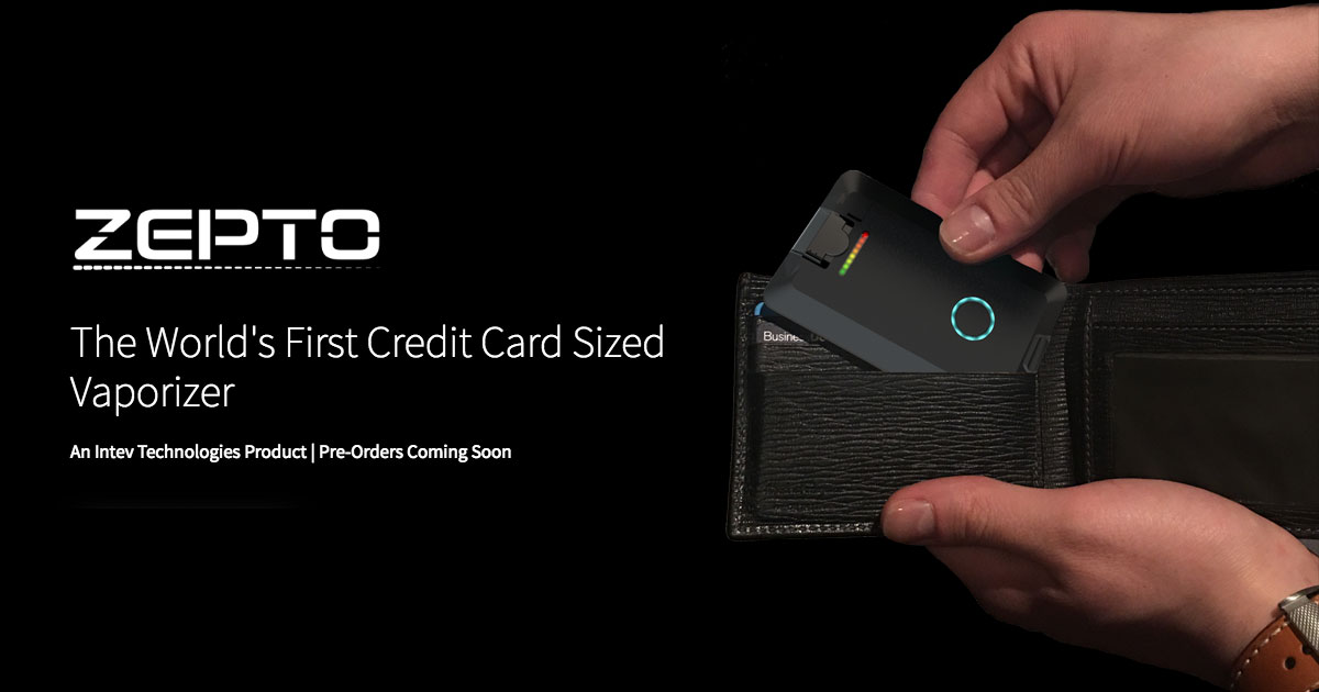 Home | Zepto - The World's First Credit Card Sized Vaporizer
