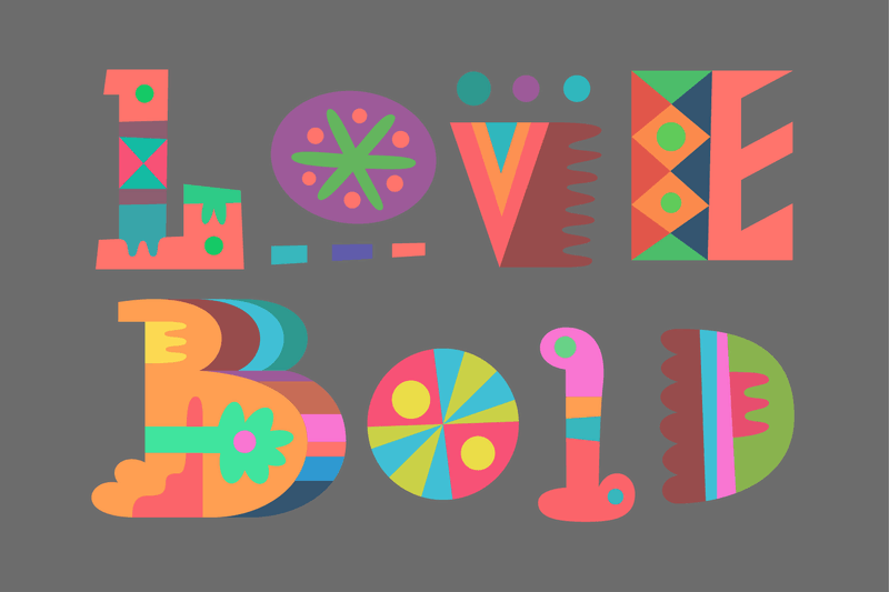 5 amazing color fonts from top creatives