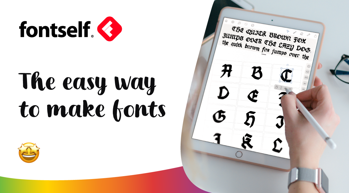 Make fonts on iPad