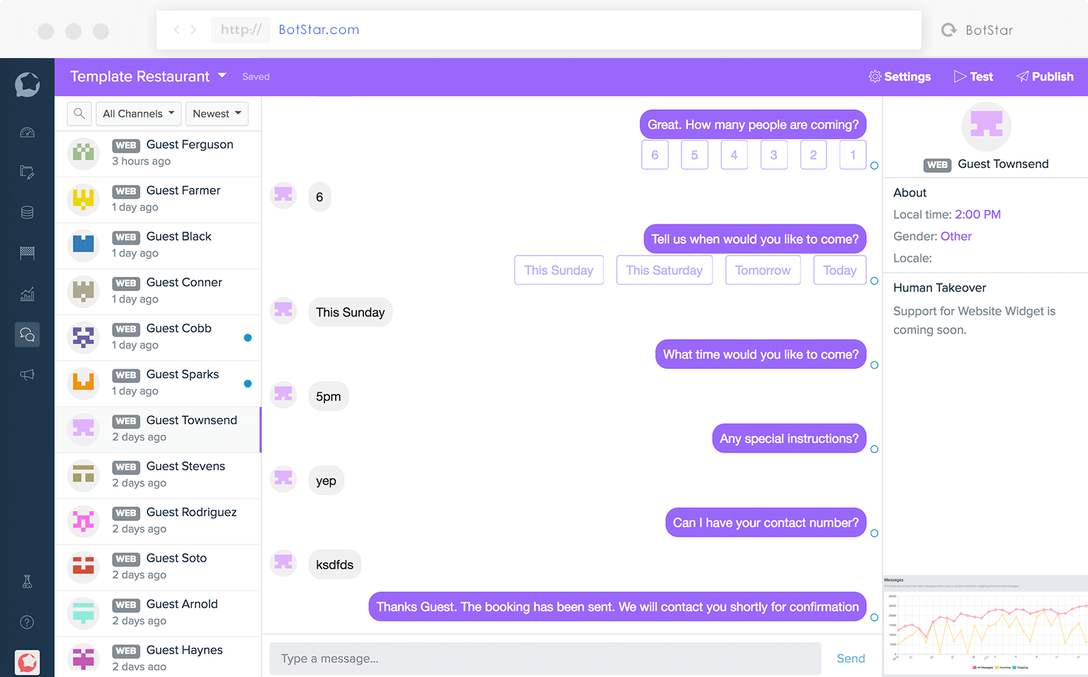 BotStar - Design, Develop Chatbots Online. Visually.
