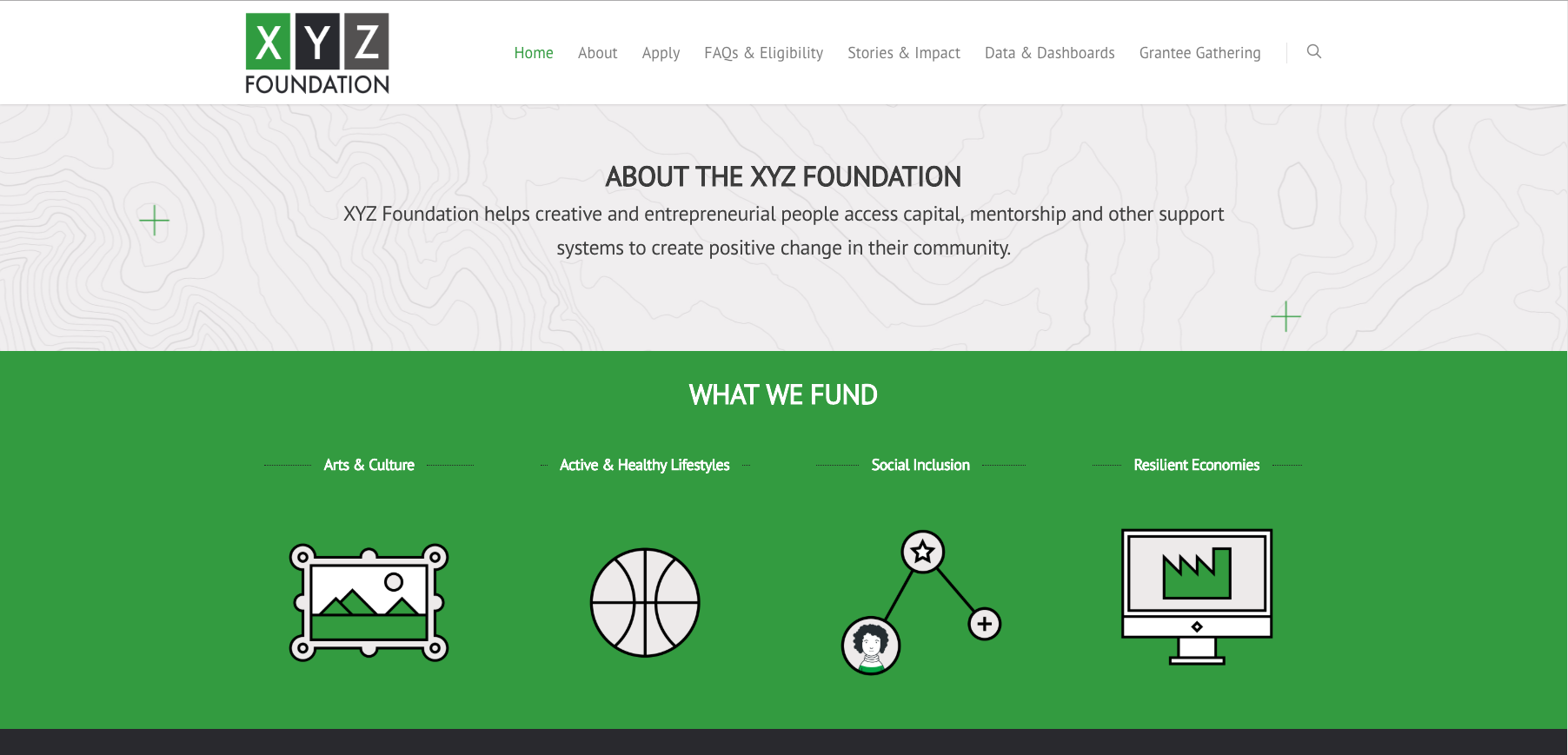 Introducing The XYZ Foundation Website