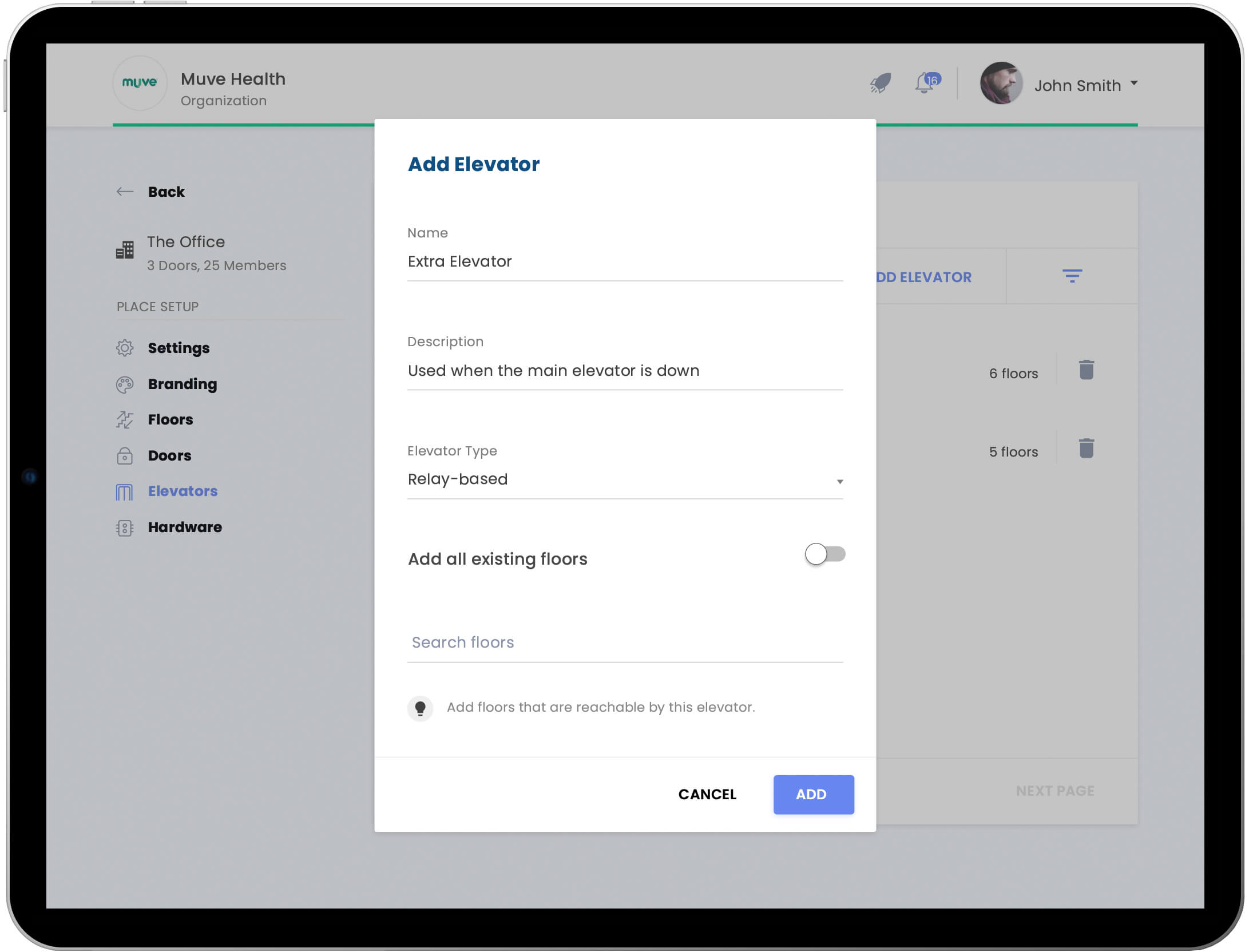 Smart Elevator With Touchless Access Control | Kisi