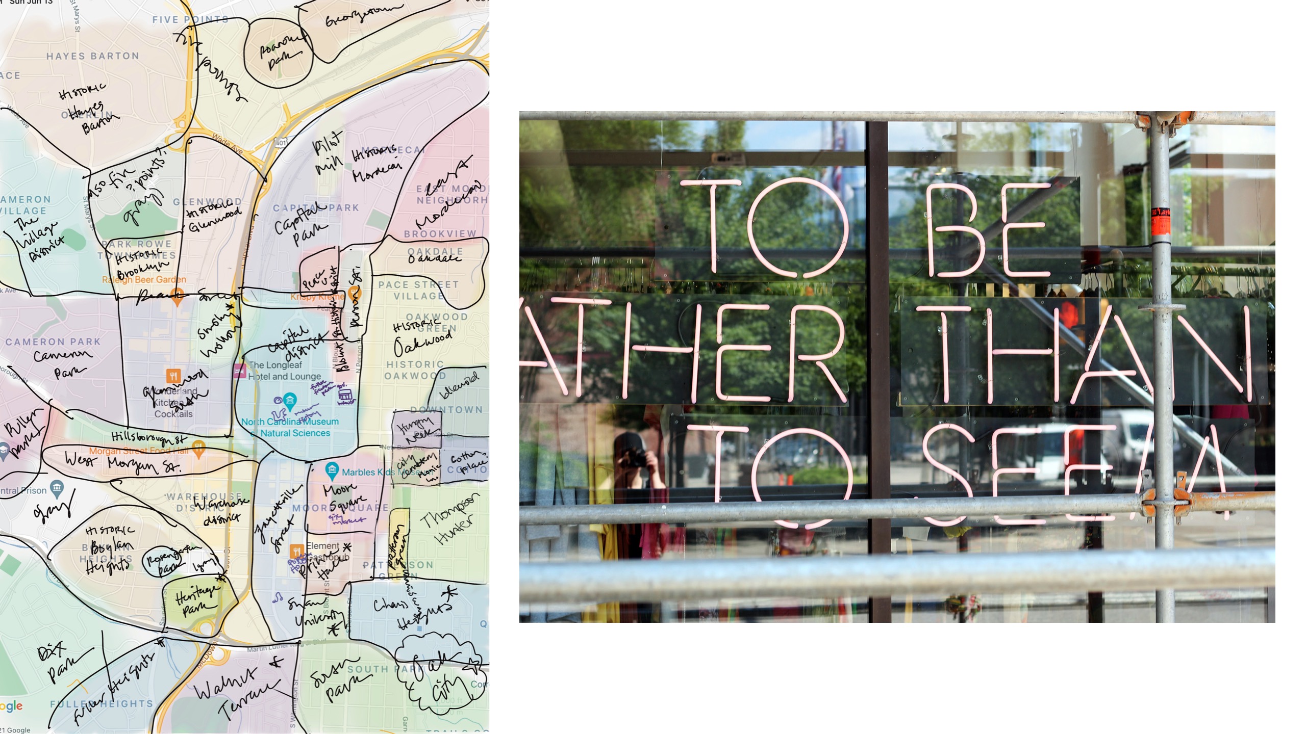 City of Oaks Map Design Process