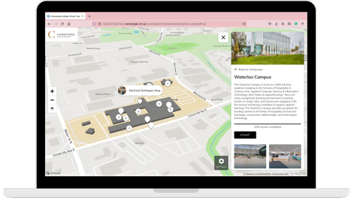 Interactive Virtual Maps