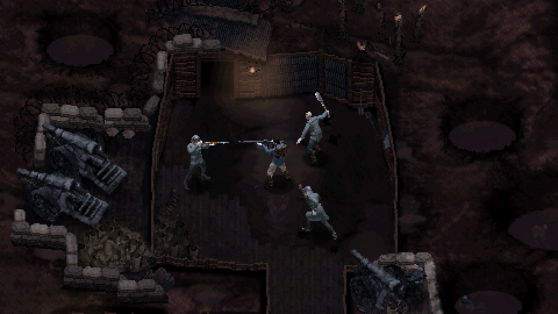 CONSCRIPT is a survival horror game drawing on Resident Evil and World War 1