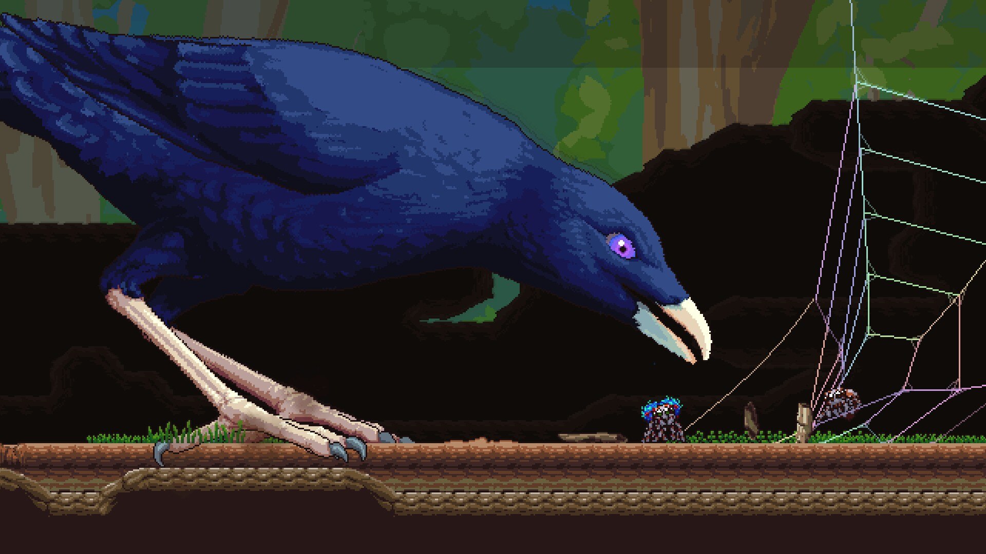 Your time has come bird! Part three of our WEBBED adventure