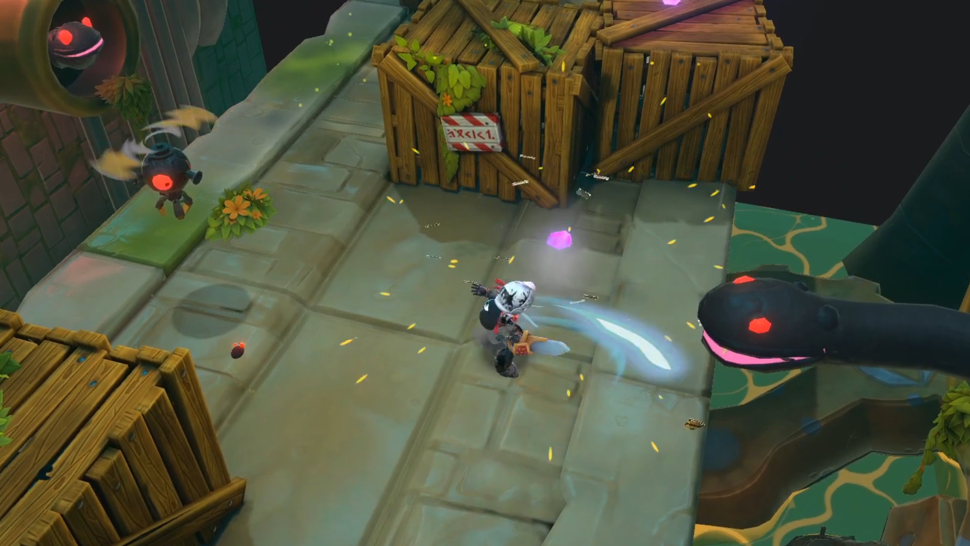 DROS is an alchemical platformer inspired by dark 80s fantasy like The Dark Crystal