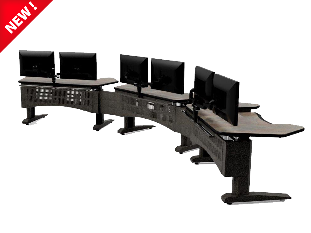 Control Room, Custom Workstation Consoles: Server Racks l E Systems