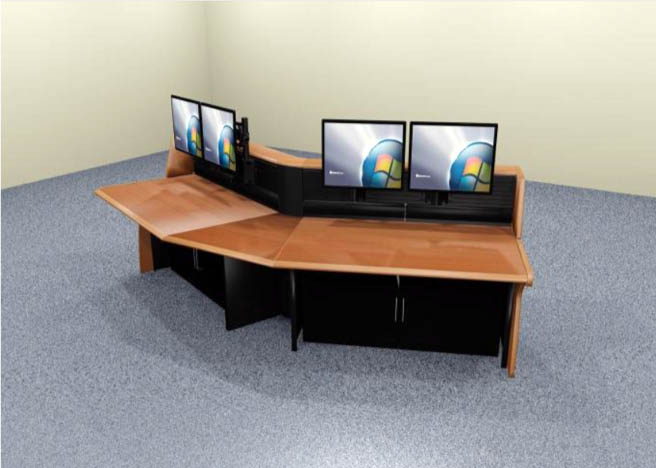 Multi Screen Workstations: Ergonomic Console l E Systems Group