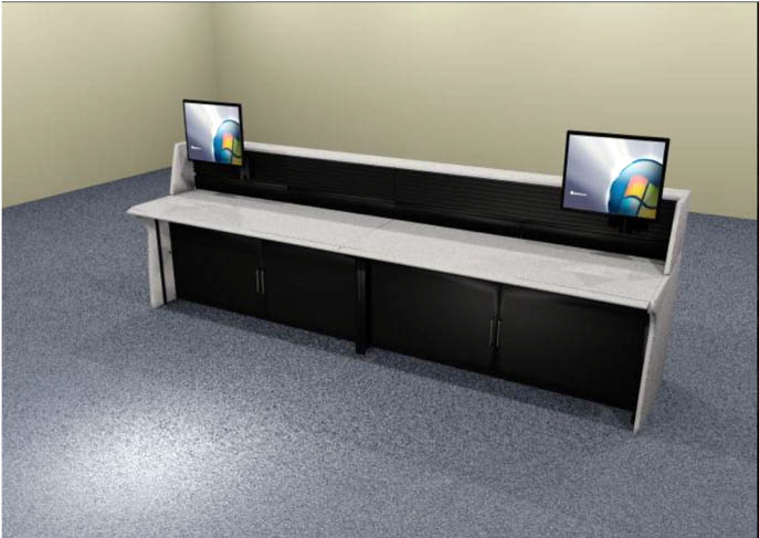 Multi Screen Workstations: Ergonomic Console l E Systems Group