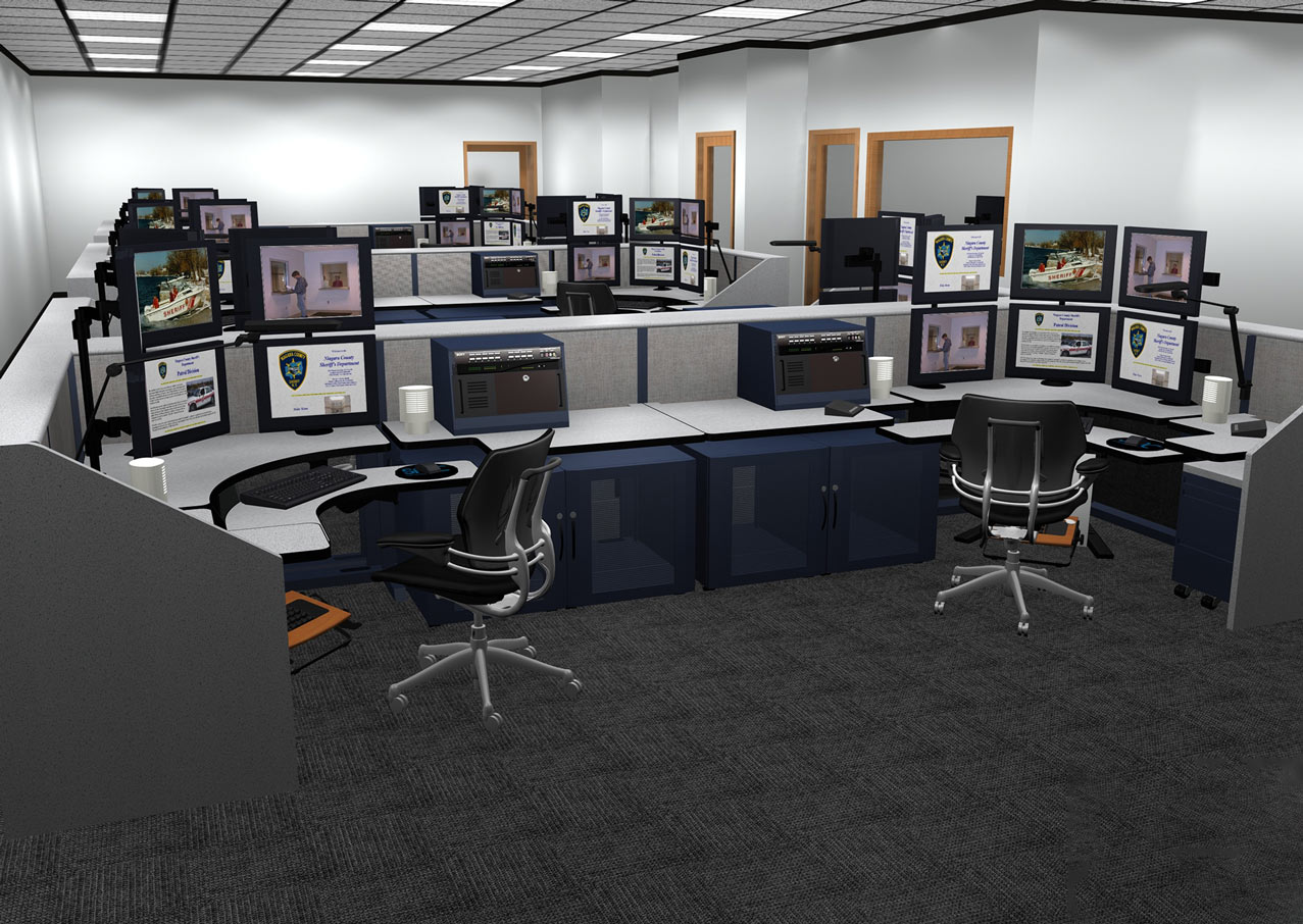 Multi Screen Workstations: Ergonomic Console l E Systems Group
