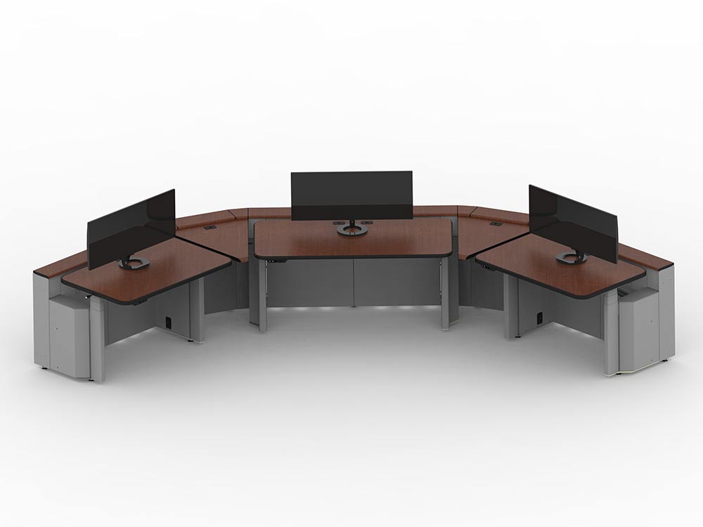 Multi Screen Workstations: Ergonomic Console l E Systems Group