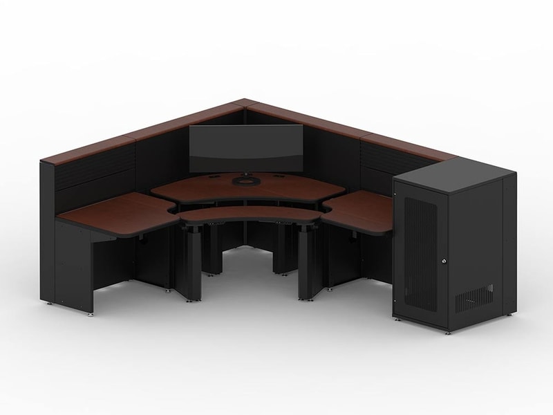 Multi Screen Workstations: Ergonomic Console l E Systems Group