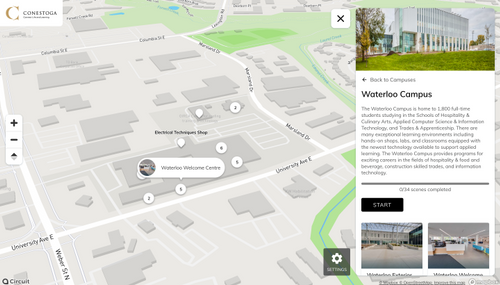 Interactive Virtual Maps