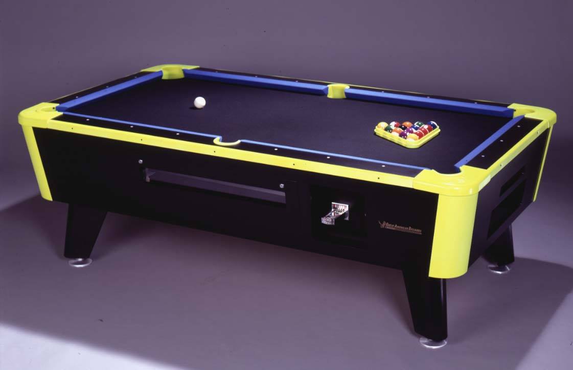 Neon Lites Commercial Pool Table by Great American Recreation