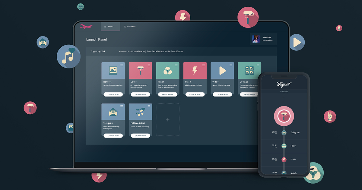 Stagecast - Audience Engagement Platform for Entertainment Events
