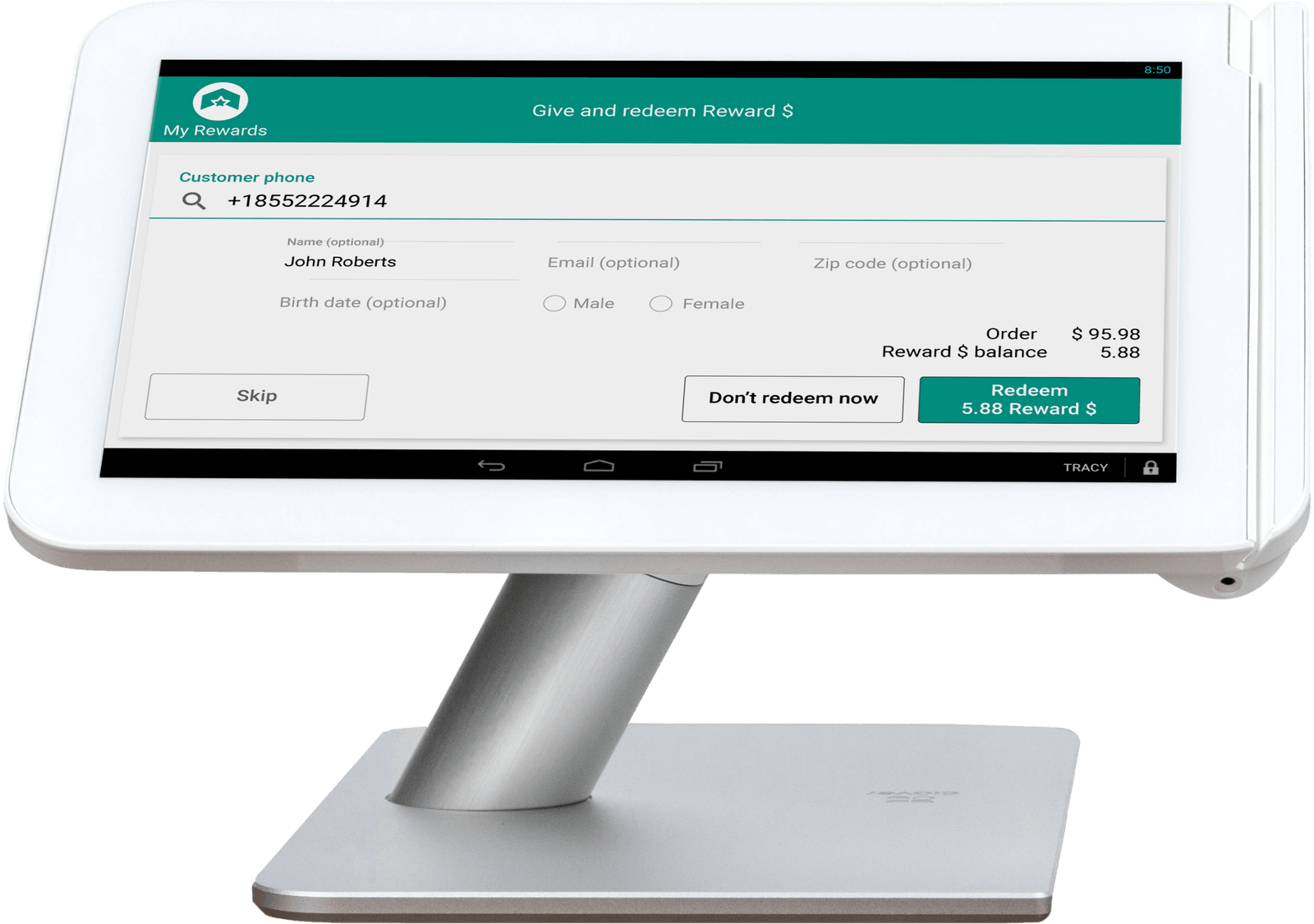 Clover POS rewards & text message marketing app | My Rewards