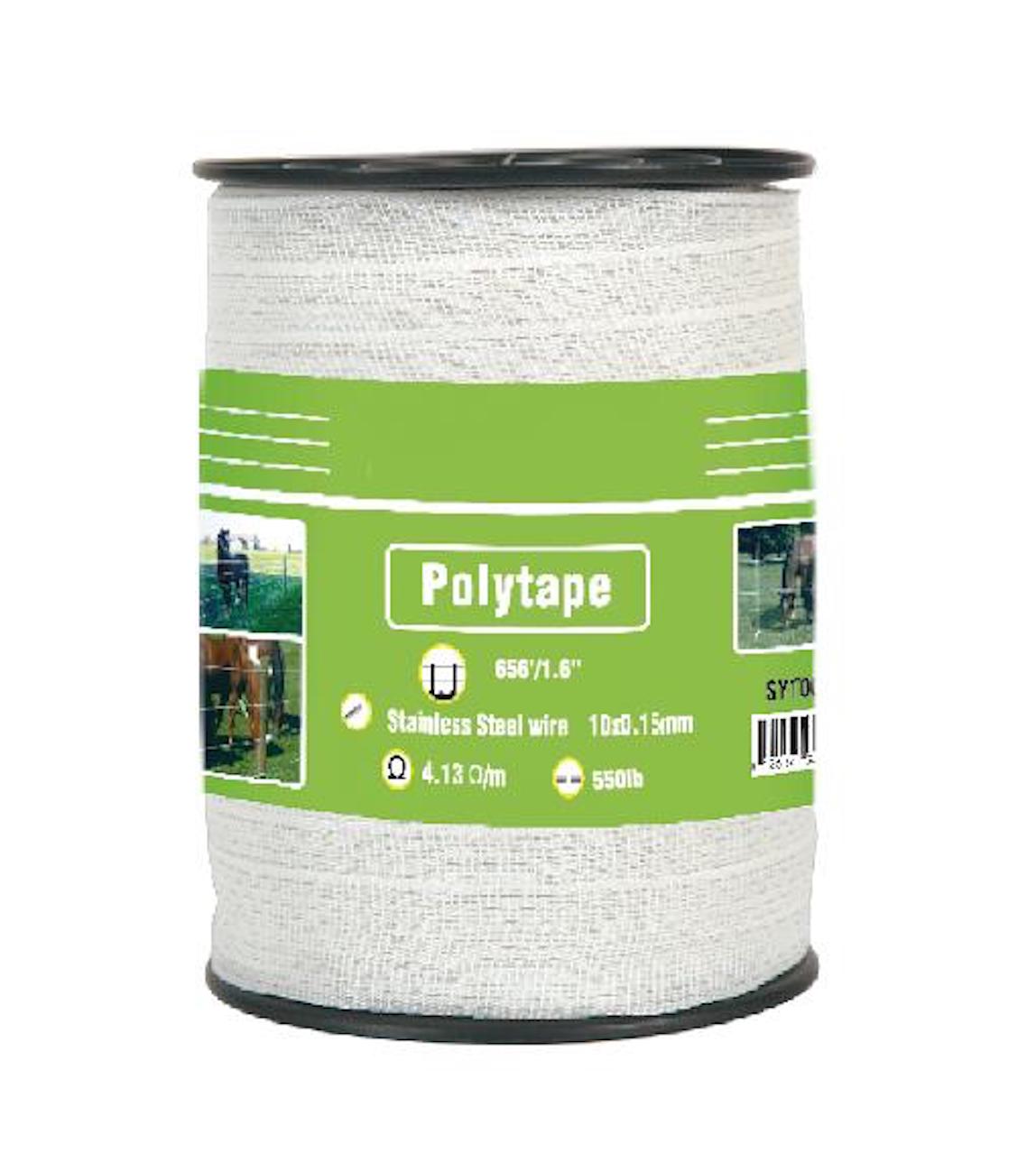 White Polytape — Smart Fence Mfg.