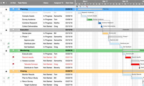Gantt Chart Of Online Shopping System Chart Examples