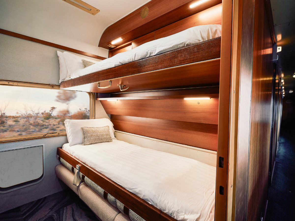 Gold Premium Cabin | The Ghan | Indian Pacific | Great Southern | Great ...