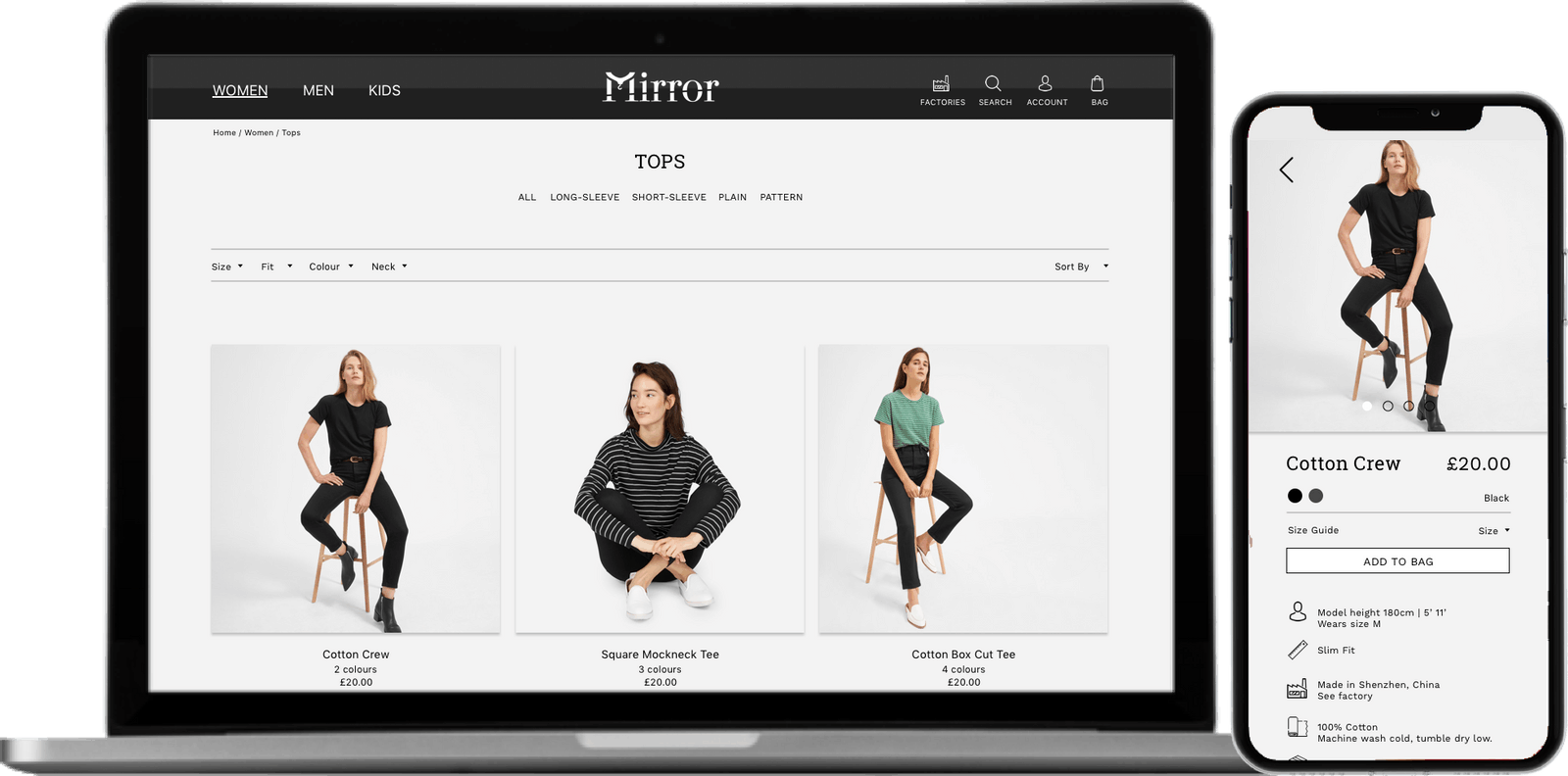 George Charnley Responsive Ecommerce Fashion Store