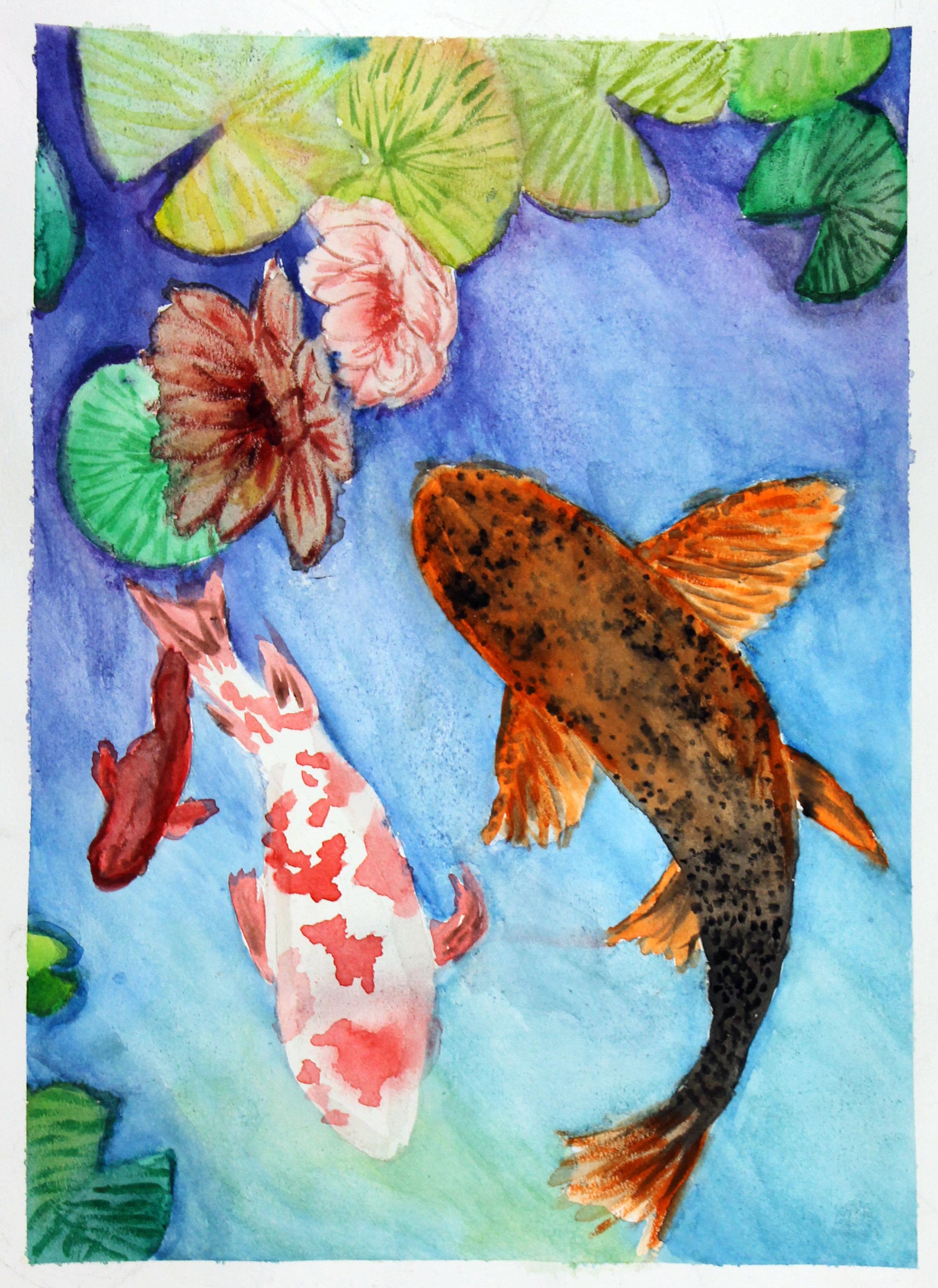 FAB Showcase 2020 Painting Art Display | The Golden Tornado Scholastic ...