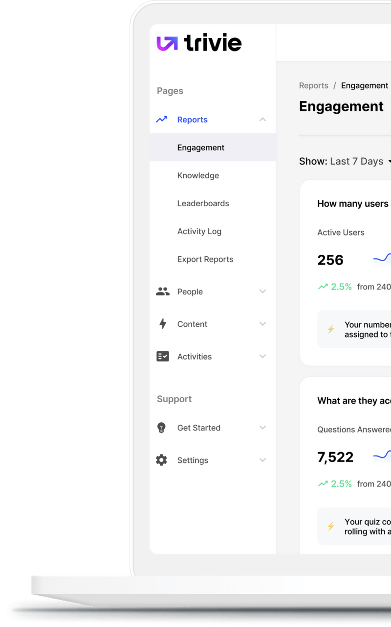 Request a Trivie Demo