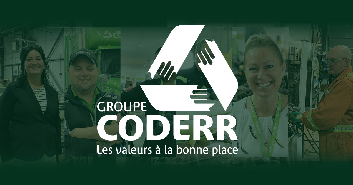 Groupe Coderr: Les valeurs à la bonne place