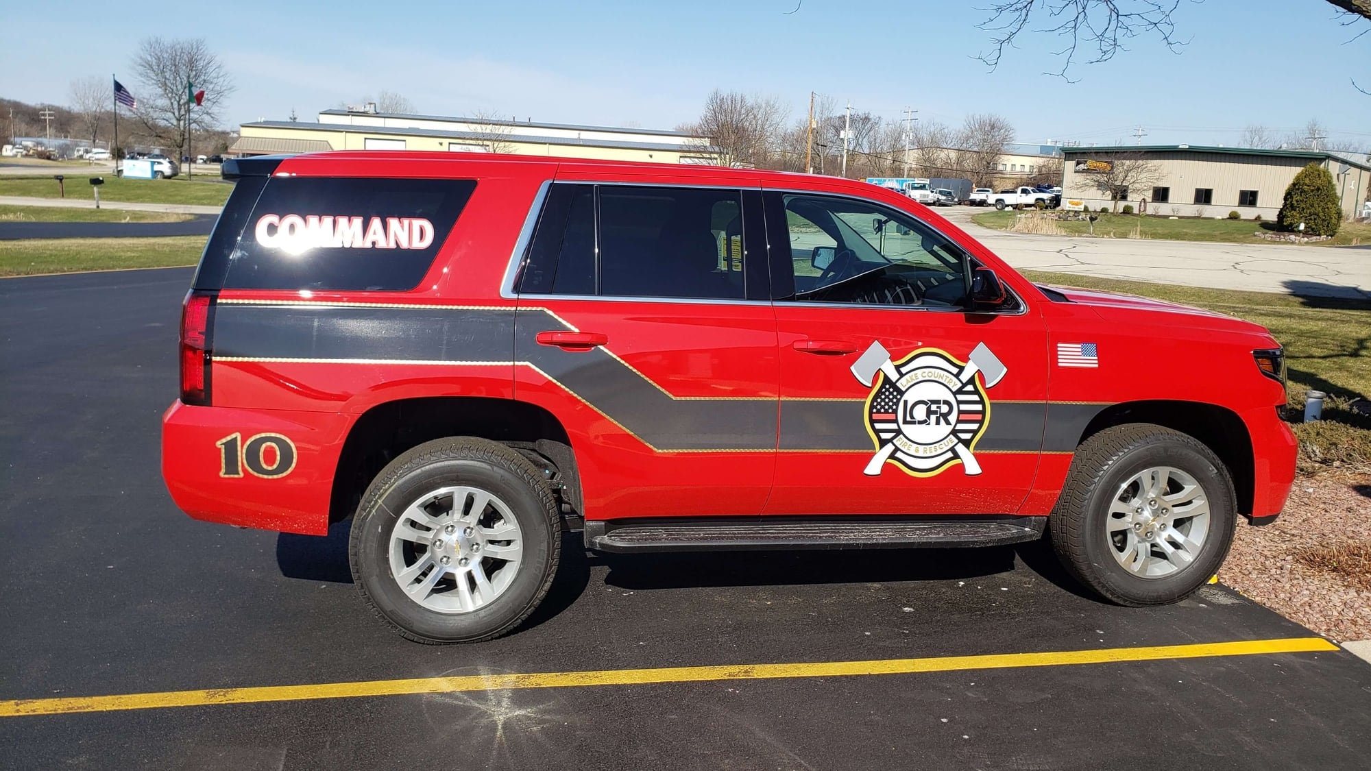 Fire Department Signs & Wraps | Signs & Lines By Stretch