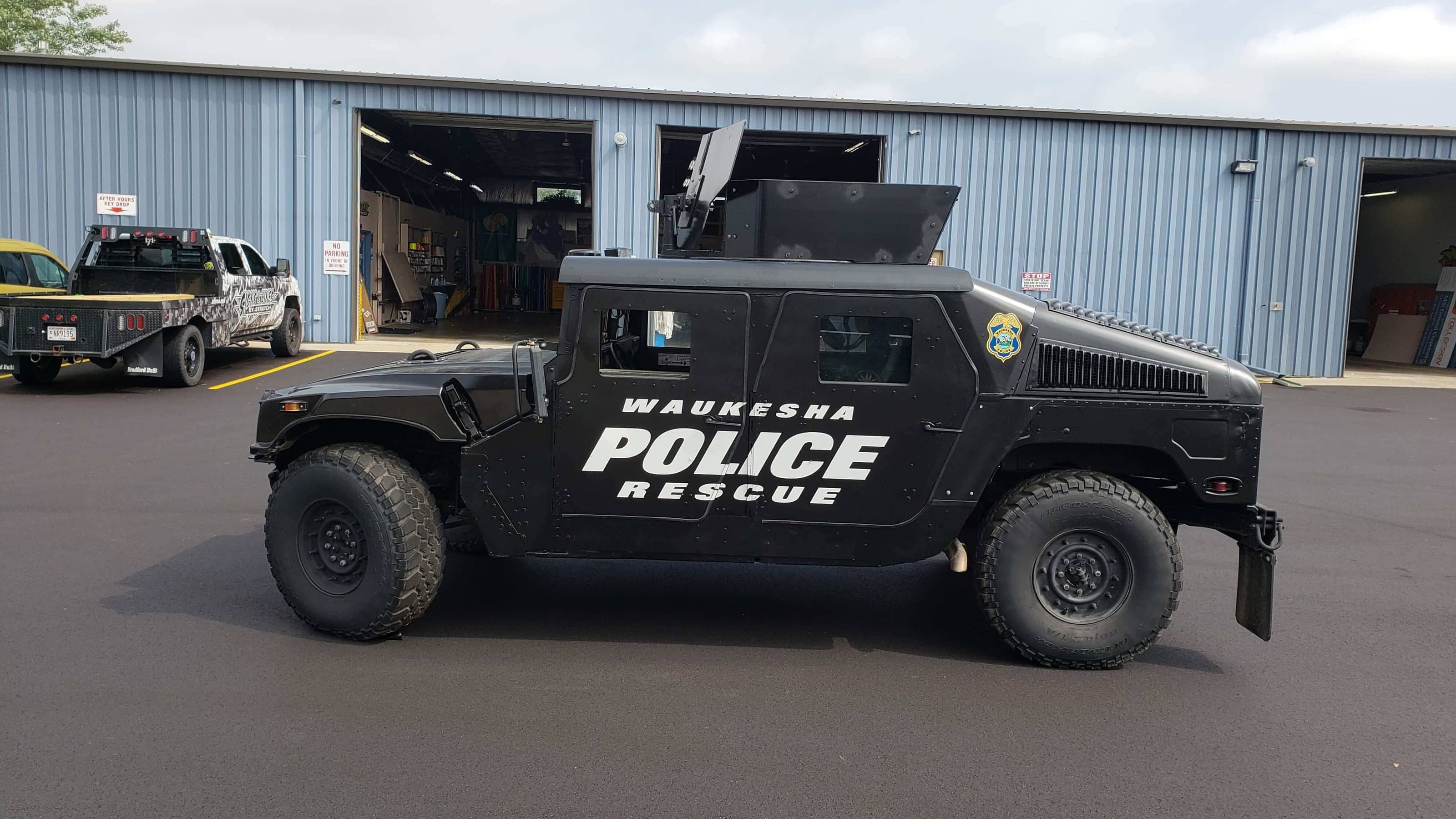 Police Signs, Decals, & Vinyl Wraps | Signs & Lines By Stretch