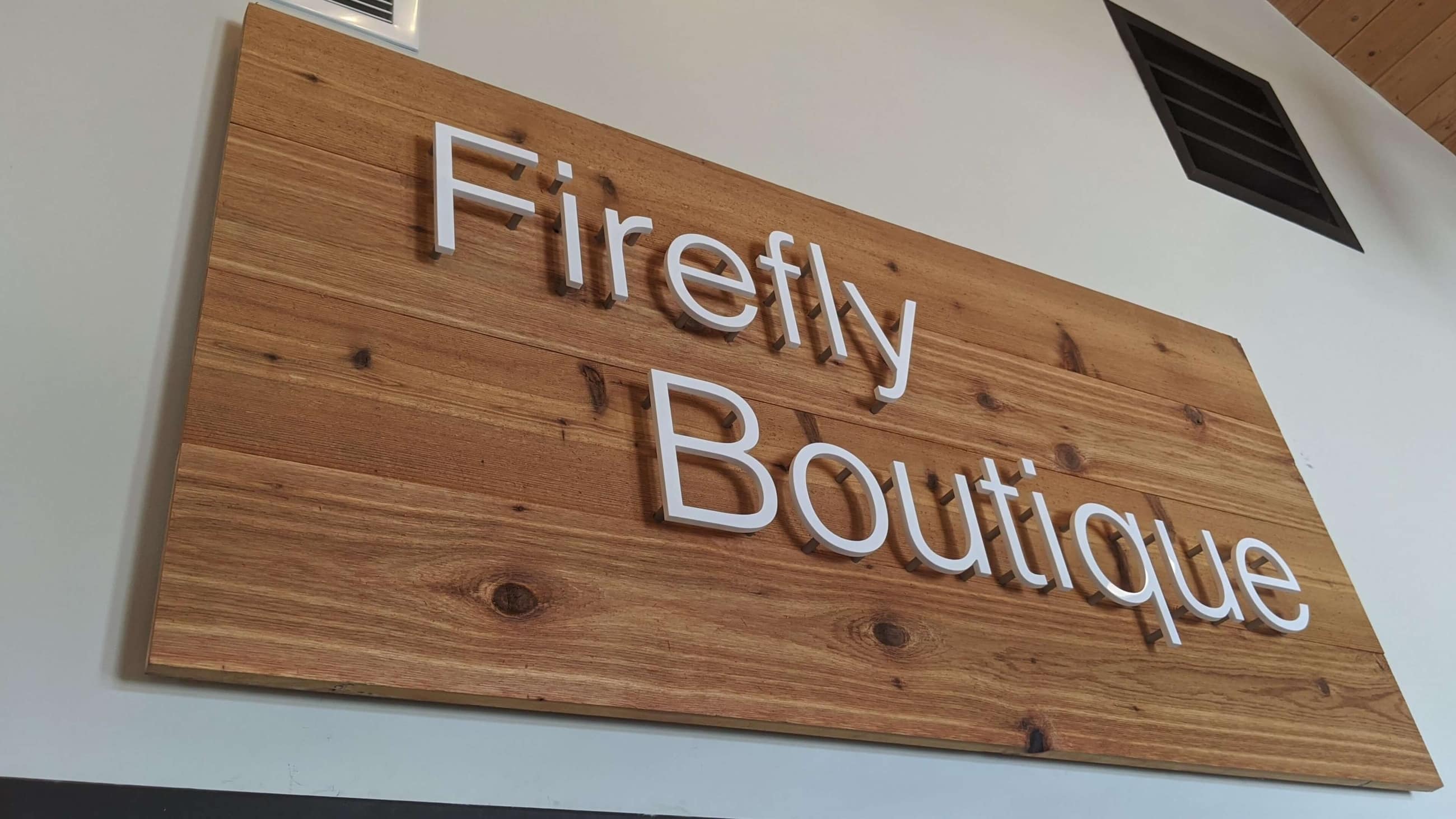 Boutique Signs | Signs & Lines By Stretch