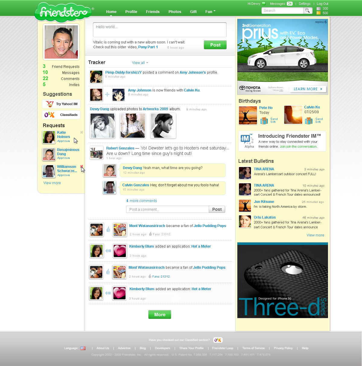 My Friendster Backgrounds Pictures