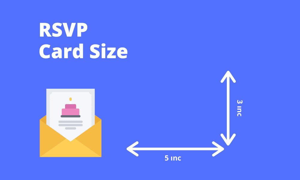 RSVP Card Size