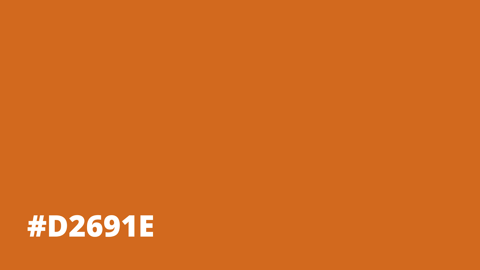 Brown RGB Color Code And HEX
