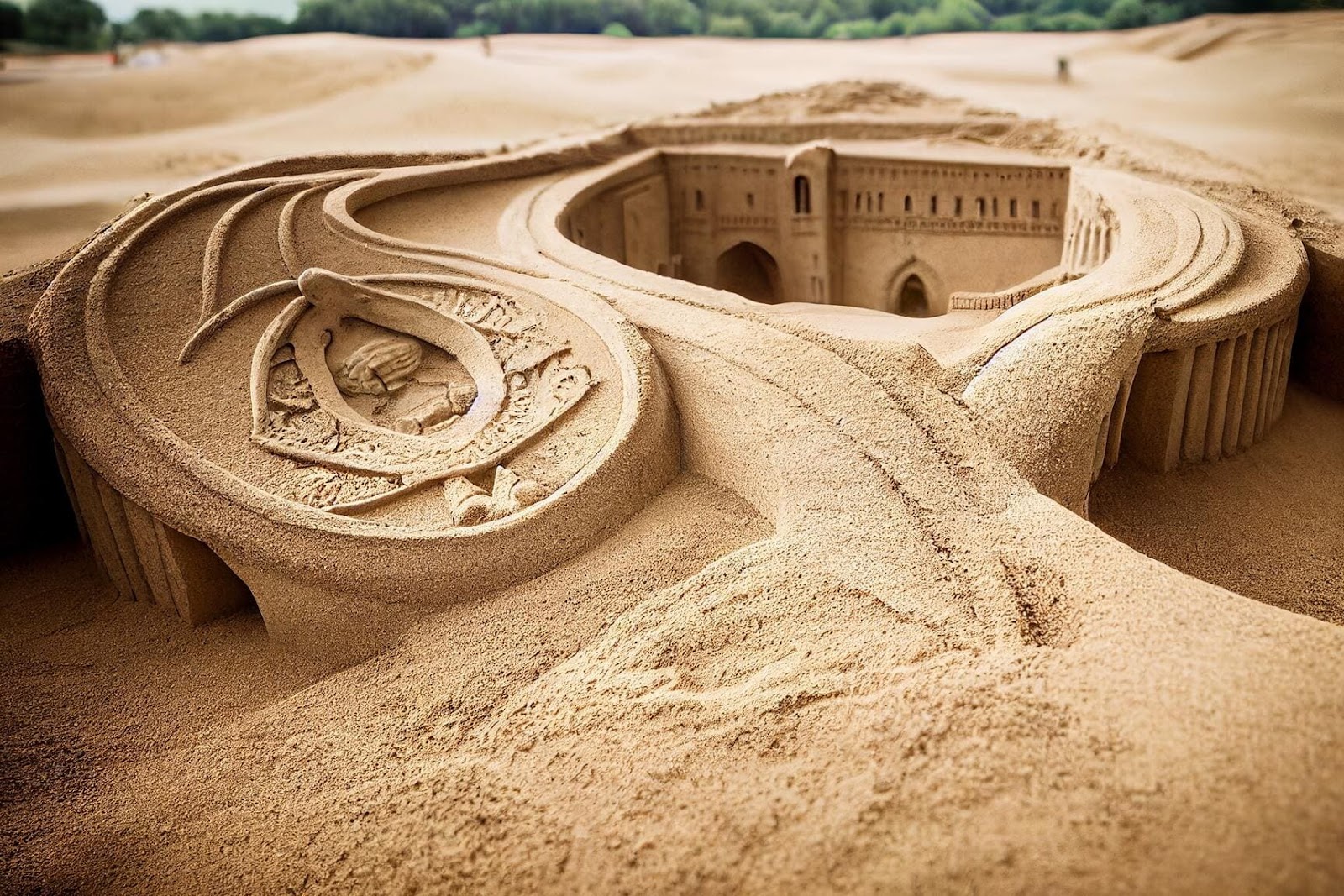 +30 Sand Sculptures: High Resolution, Creative Examples - Eggradients.com