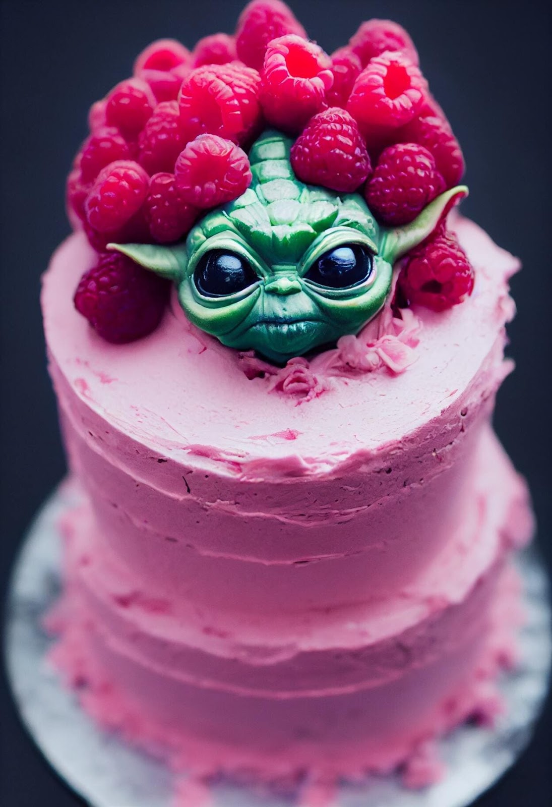 +20 Baby Yoda Cake Design Examples You want to Bite - Eggradients.com