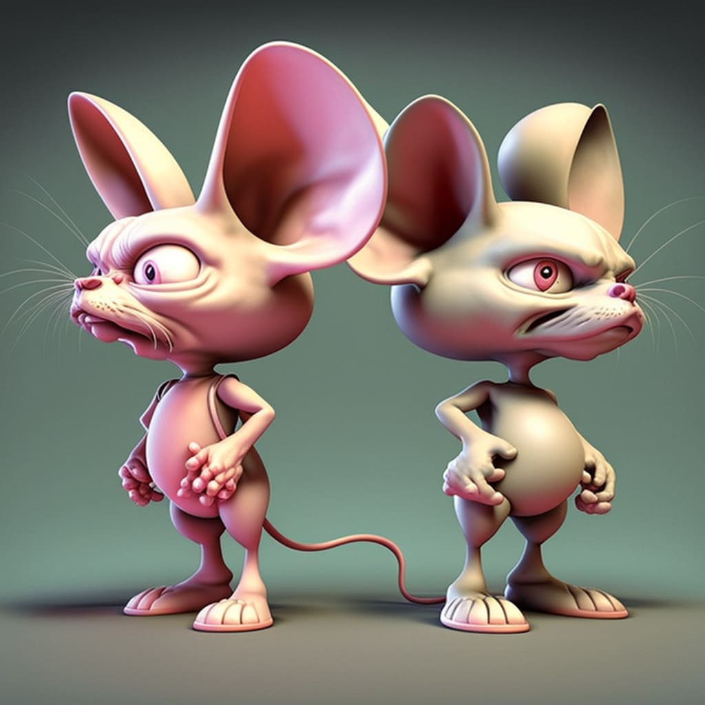 +15 White Cartoon Characters Explained - Eggradients.com