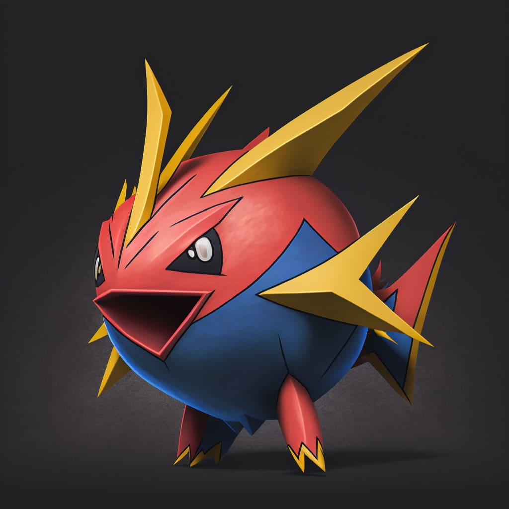 +30 Red Pokemon Explained ( 3D Images ) - Eggradients.com