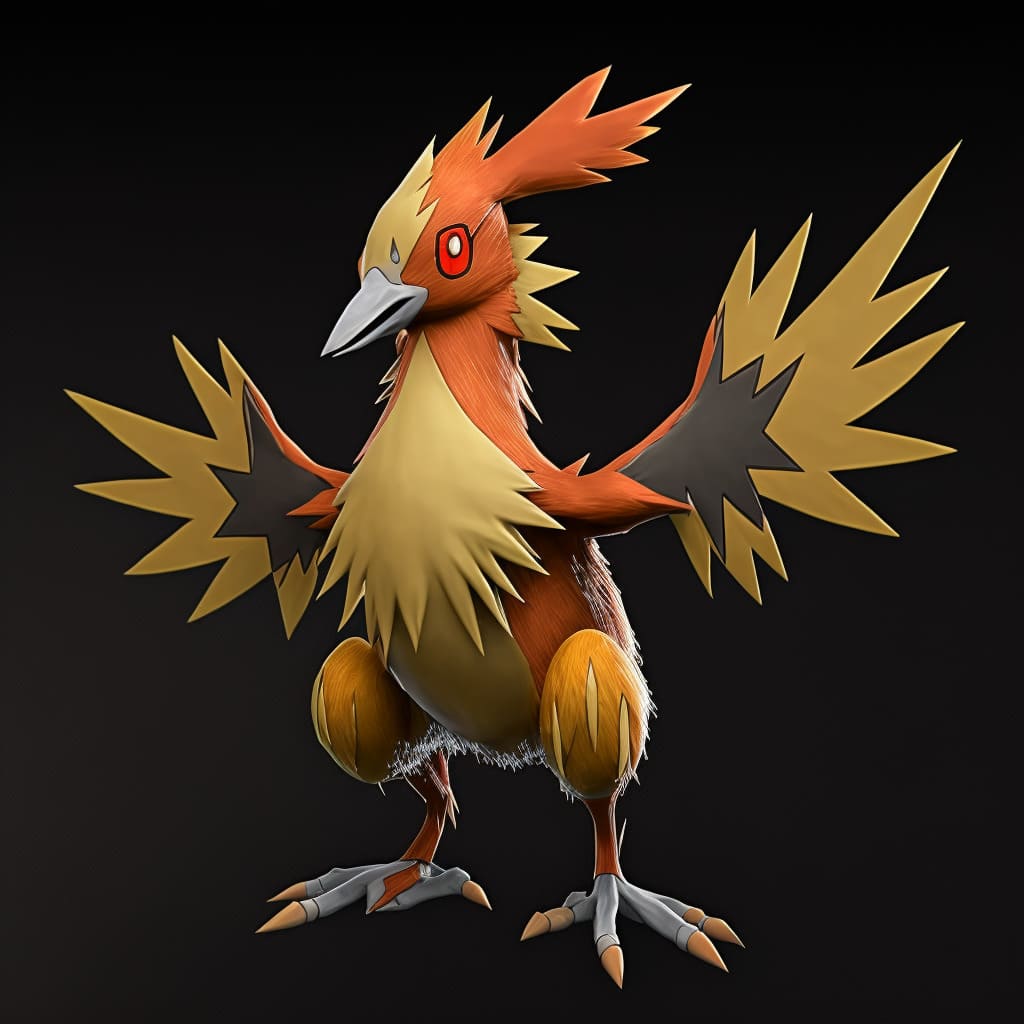 +30 Red Pokemon Explained ( 3D Images ) - Eggradients.com